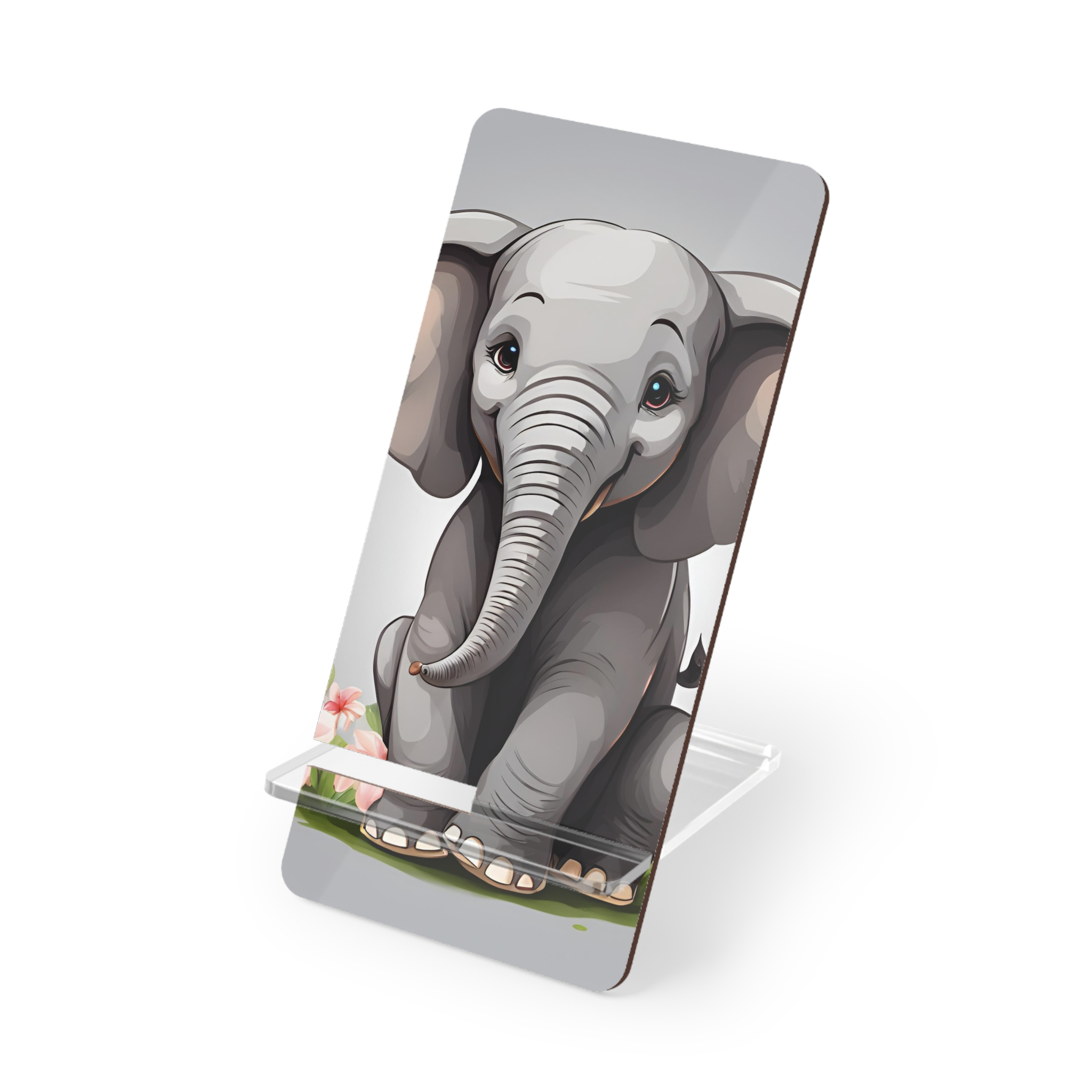 Cute Elephant Mobile Display Stand for Smartphones Adorable & Colorful ...